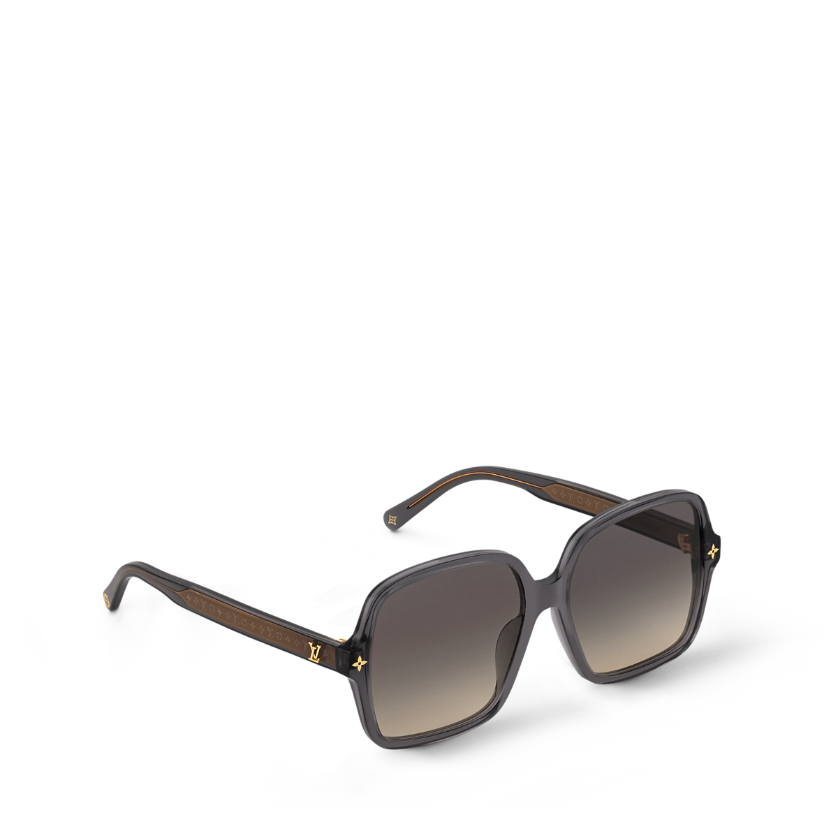 LV Aura Square Sunglasses - Luxury S00 Grey | LOUIS VUITTON